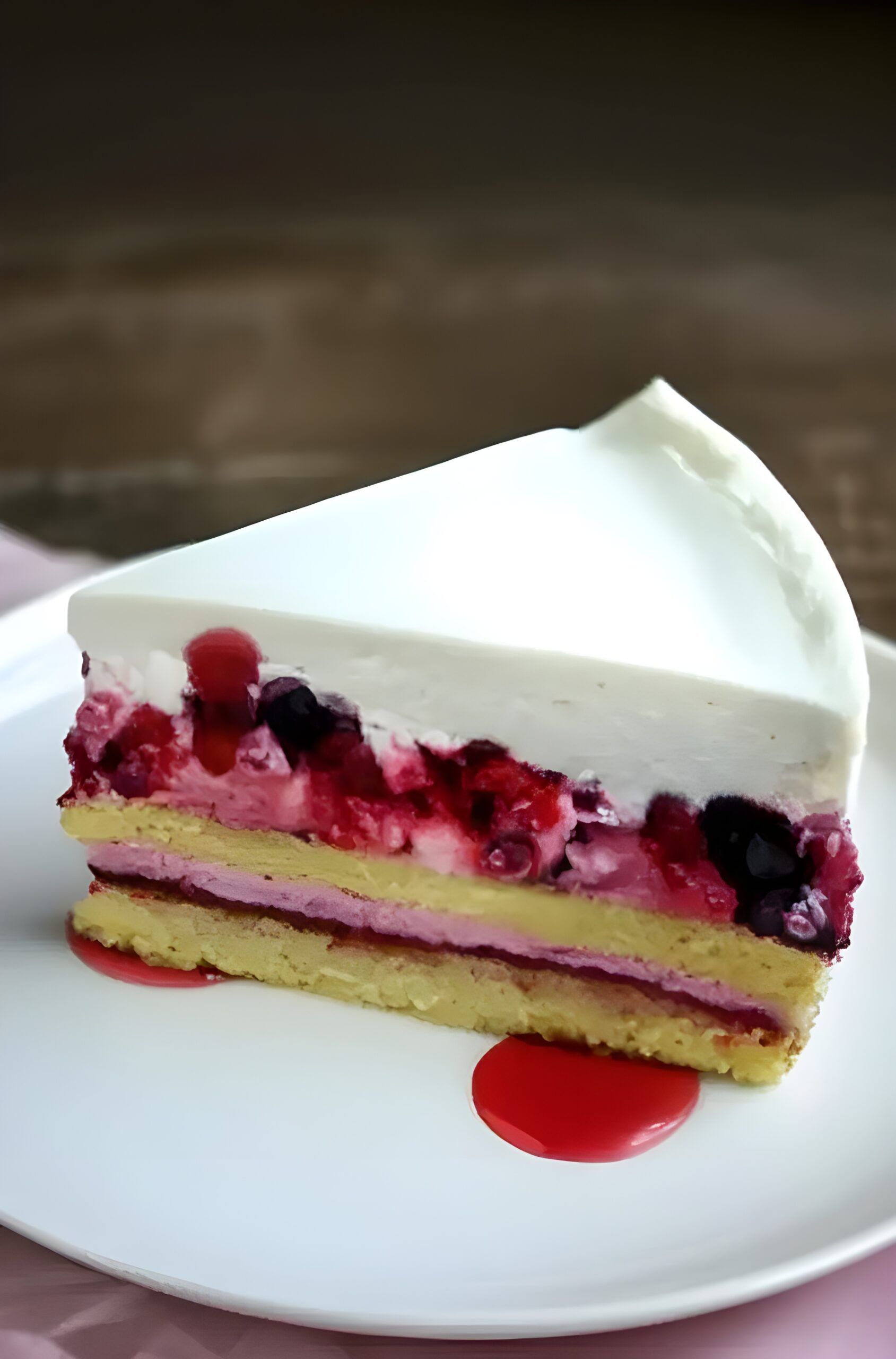 Beeren Sahne Torte