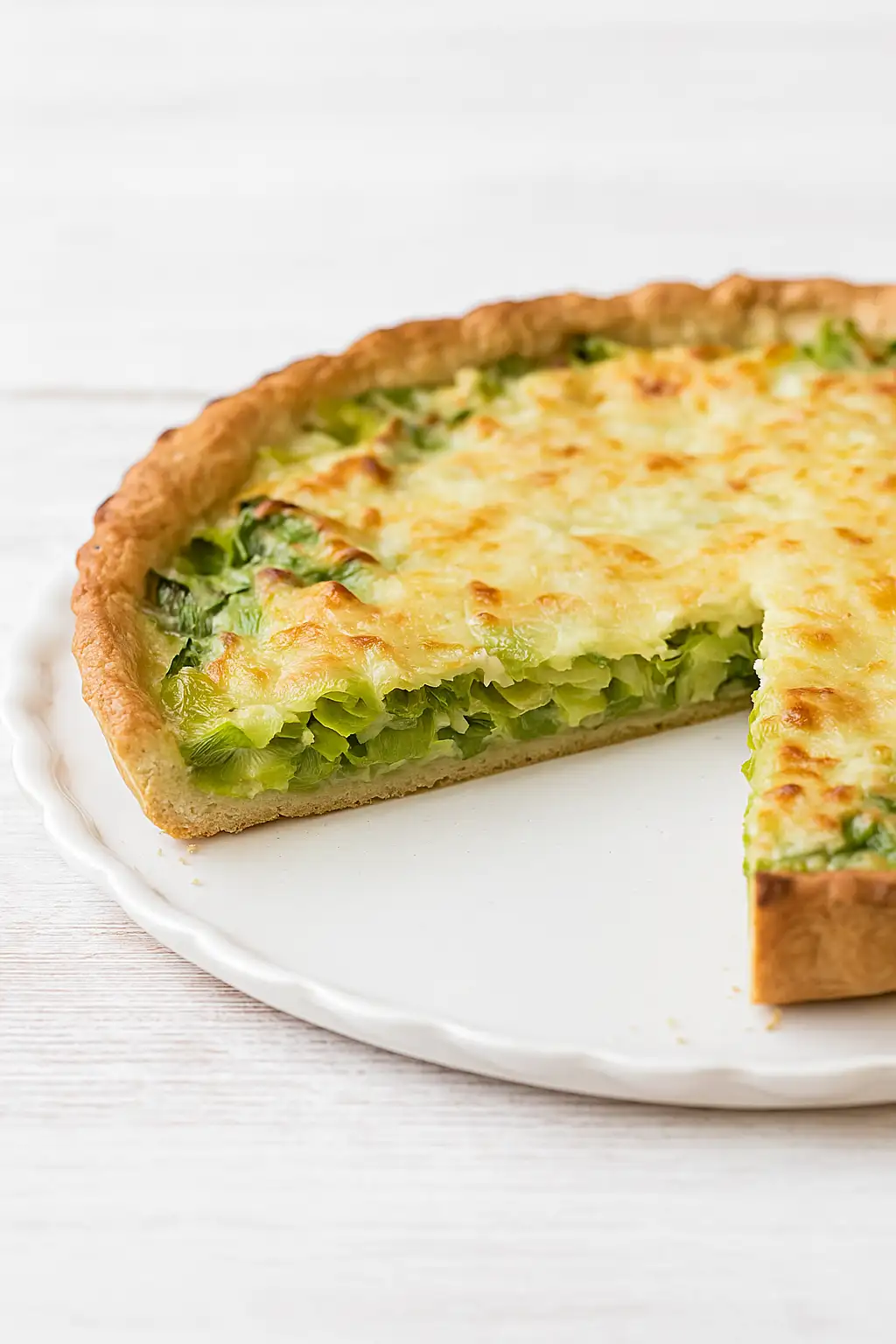 Lauch-Torte auf Quark-Öl-Teig - Best Rezepte